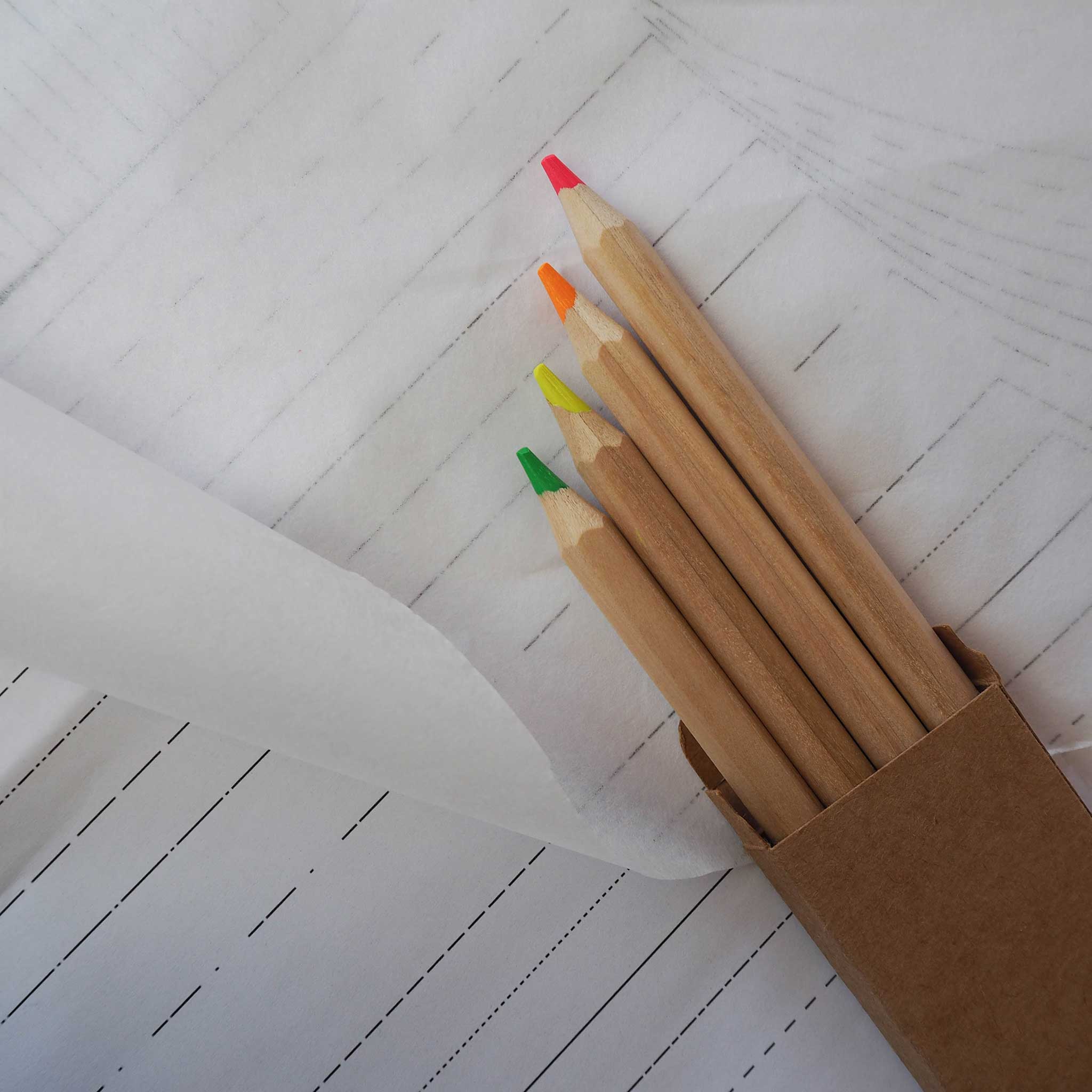 Eco Highlighter Pencil Set of 4 – Sure-Fit Designs